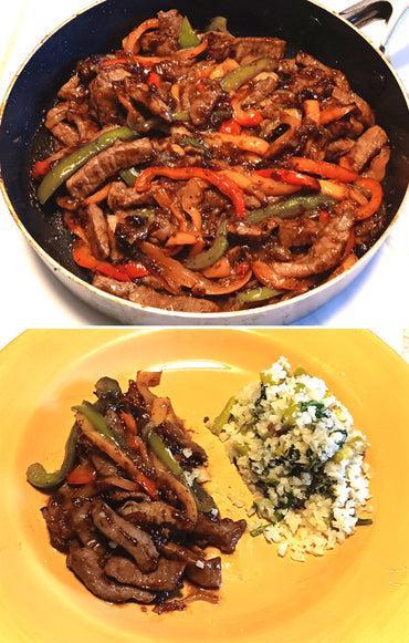 Pepper Onion Steak