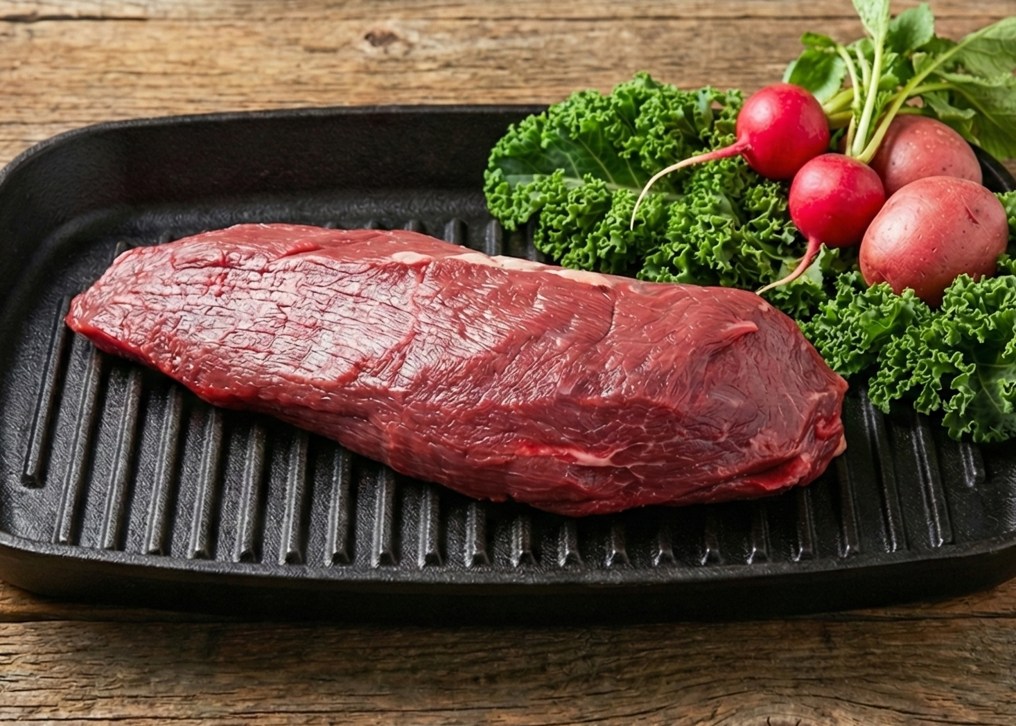 Grass Fed Beef Eye of Round Roast - Perfectly Marinated Steak
